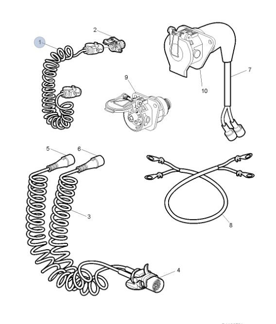 کابل ABS اصلی ولوو | بازرگانی زهرایی