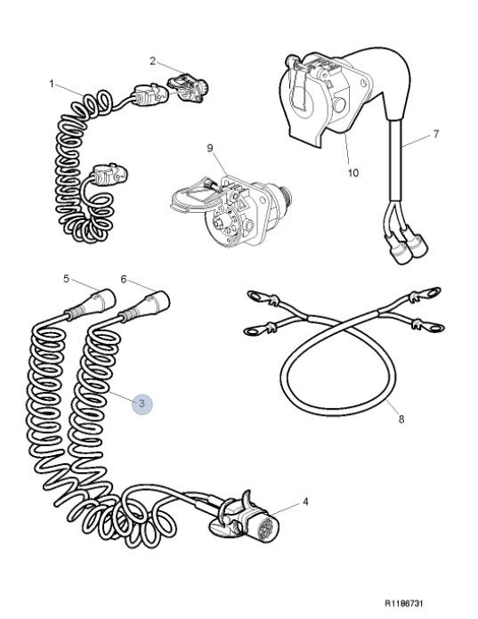 کابل برق دو قلو بورگ وارنر | بازرگانی زهرایی